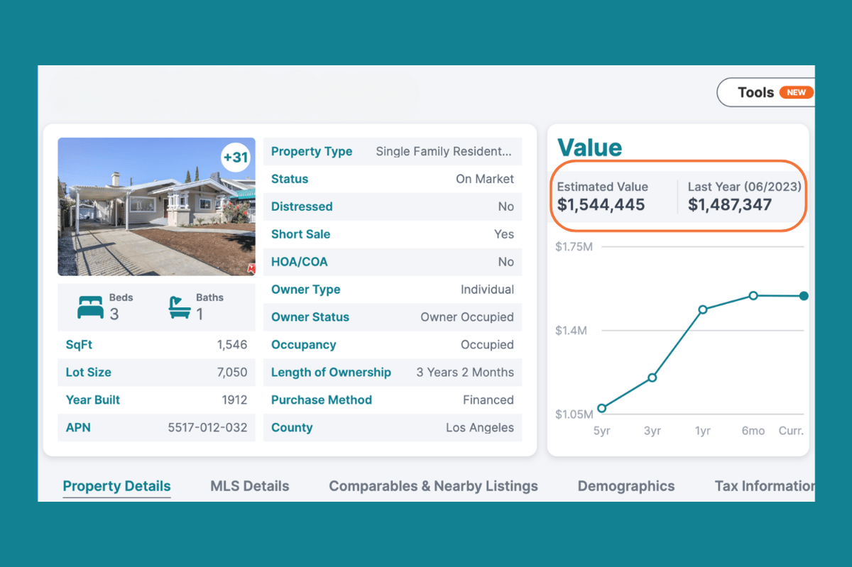 PropStream’s Estimated Values Revamped: New AVM & AI Property Values